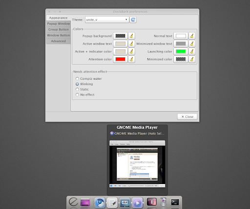 DockBarX 0.39.4 Released ~ Web Upd8: Ubuntu / Linux blog